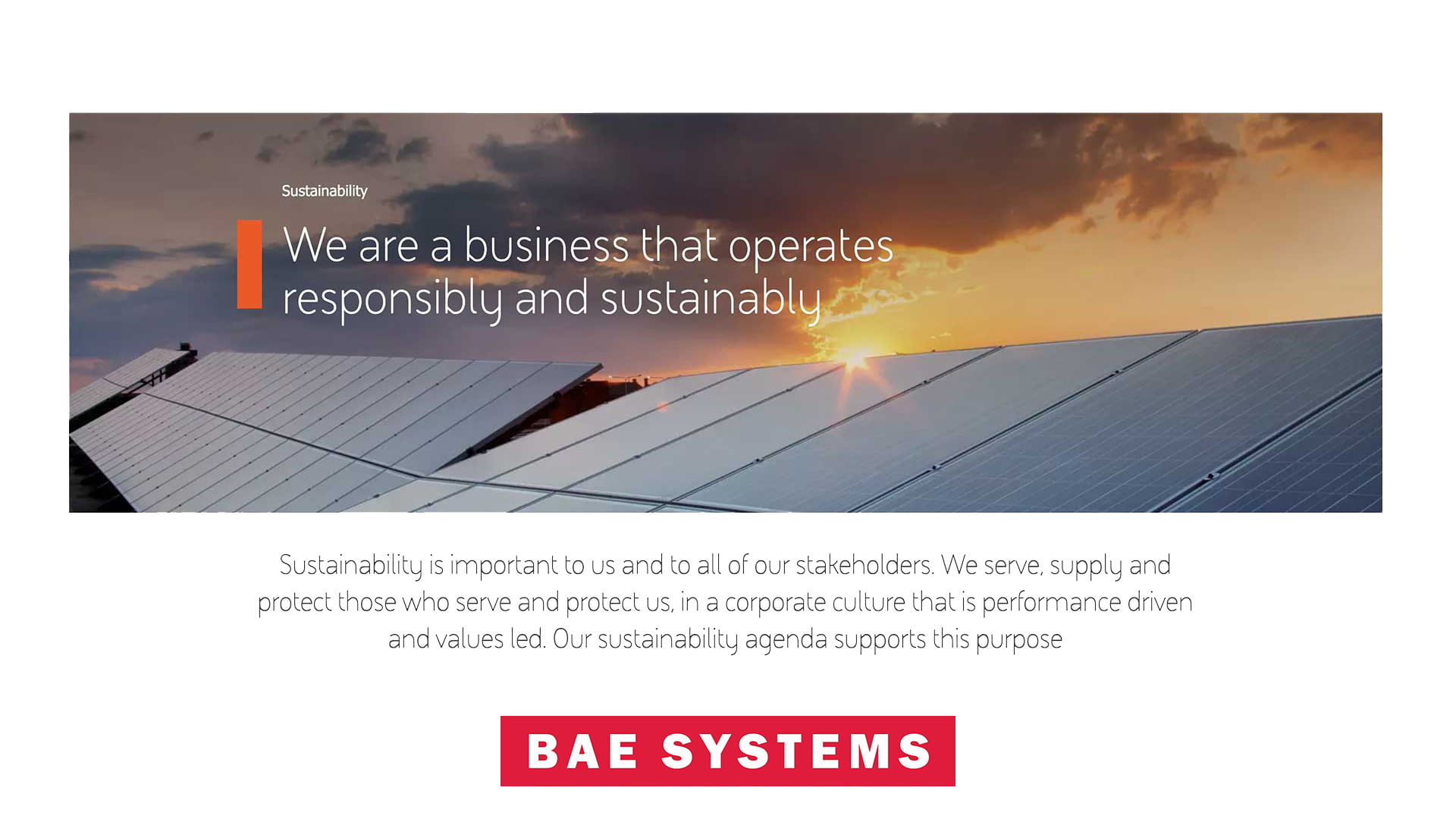 BAE Systems & GLN – Project Case Study